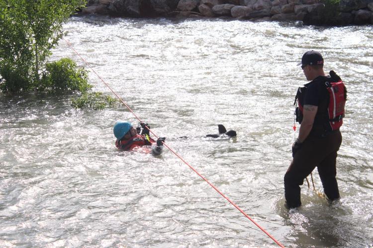 Crews review rescue techniques on the Logan River | Local News ...