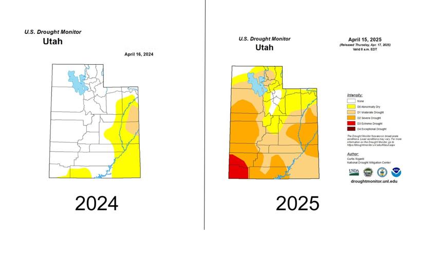 Utah snowpack meets average amount, yet state prepares for dry summer ...