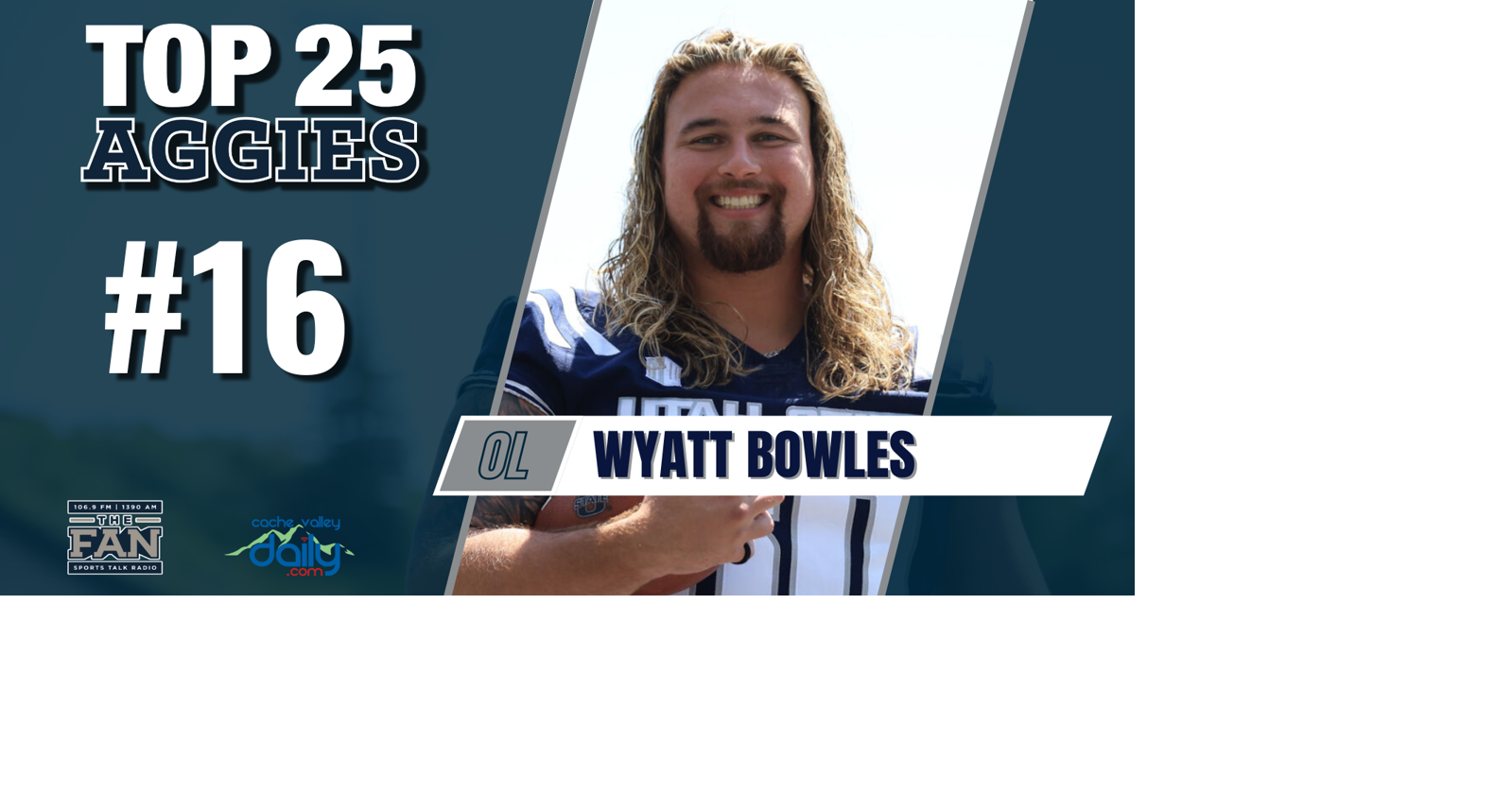 Top 25 Aggies of 2024 - #16 Wyatt Bowles | Sports | cachevalleydaily.com