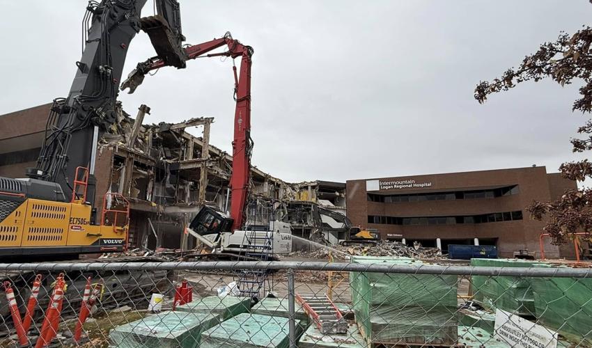 Demolition work underway at Logan Regional Hospital | News ...