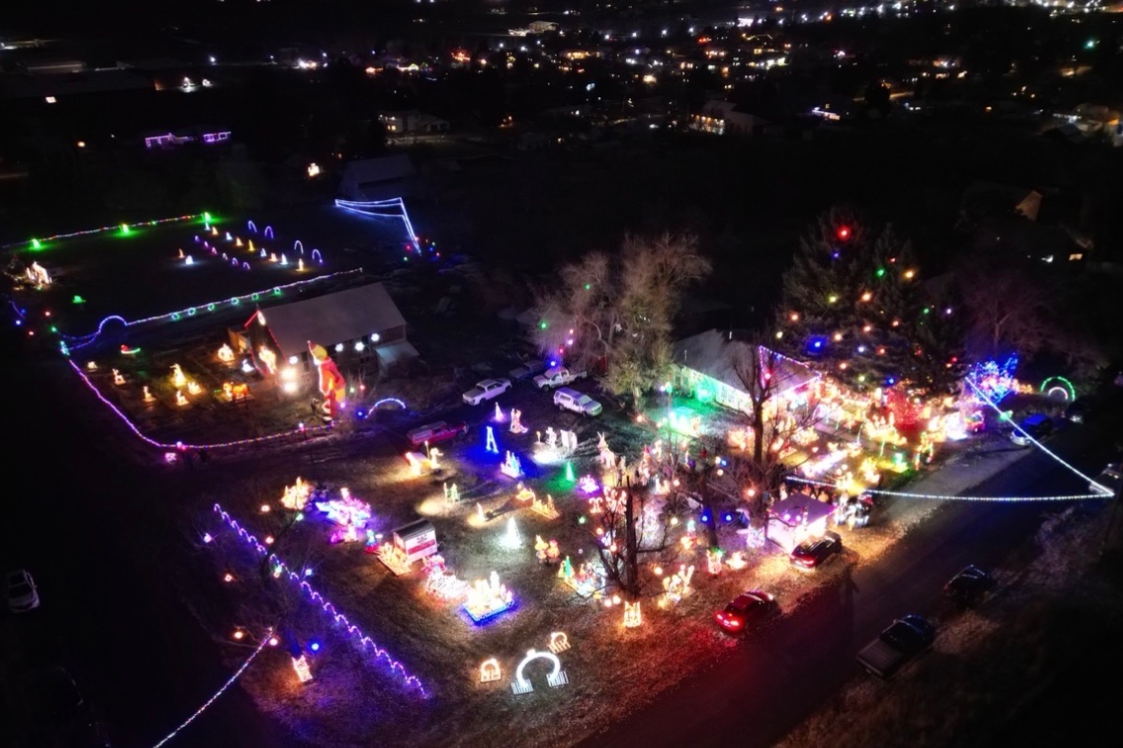MAP: Christmas Light Display Home Tour 2025 | News | cachevalleydaily.com