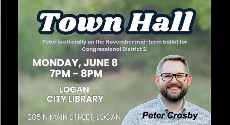Democratic congressional candidate Peter Crosby to host forum at Logan ...