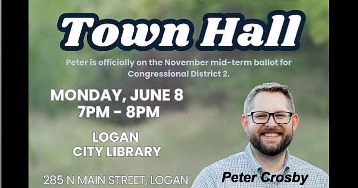 Democratic congressional candidate Peter Crosby to host forum at Logan ...