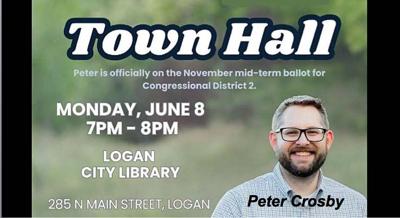 Democratic congressional candidate Peter Crosby to host forum at Logan ...