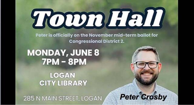 Democratic congressional candidate Peter Crosby to host forum at Logan ...