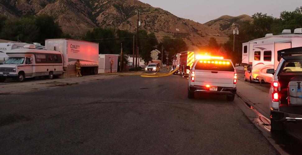 Accidental fire destroys mobile home in Brigham City | News ...
