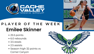 Emilee Skinner wins second straight CVMG Prep Basketball Player of the ...