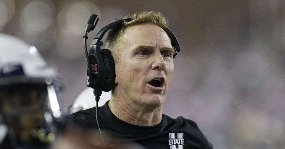 USU football coach Blake Anderson apologizes for comments made about ...