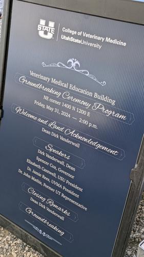 GALLERY: USU breaks ground for Utah's first vet school | Multimedia ...