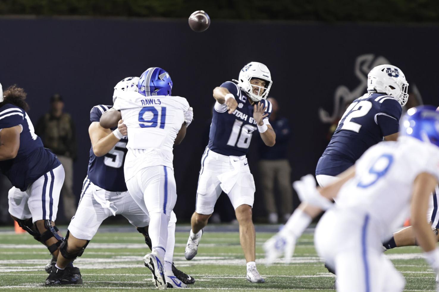 Utah State pulls away in second half to fly past Air Force | Sports ...