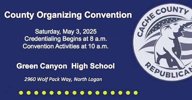 Cache County Republicans slate organizing convention for Saturday, May ...