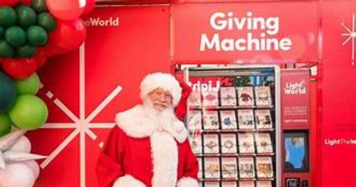 Light the World Giving Machines come to Center Street in Logan on Dec ...