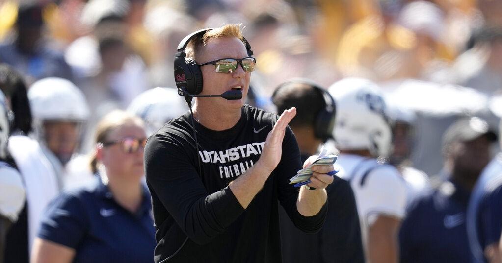 Former USU head coach Blake Anderson expected to take OC job at ...