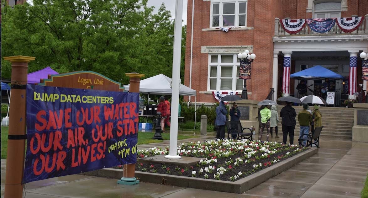 Rain drenches B.E.A.R. group's effort to export data center outrage to ...