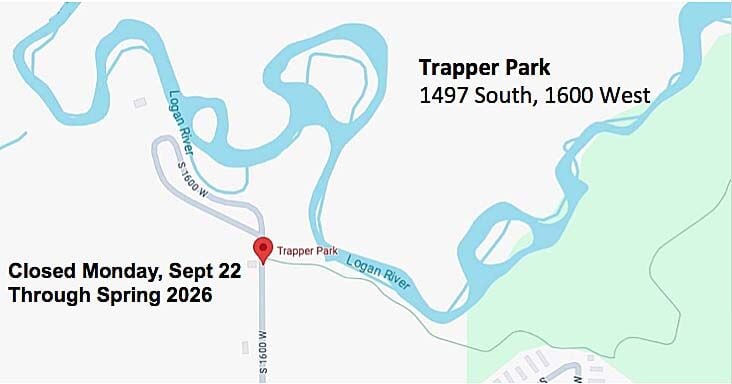 Logan city officials announce closure of Trapper Park for construction ...