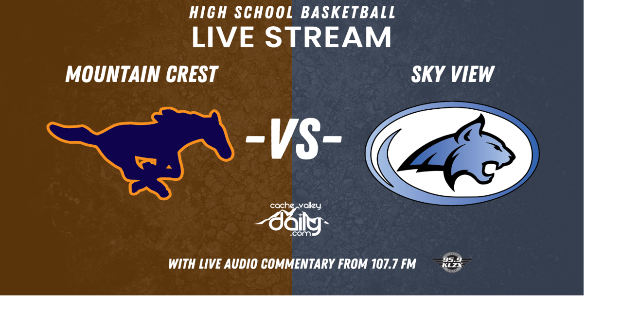 LIVESTREAM: Mountain Crest Mustangs vs Sky View Bobcats boys basketball ...