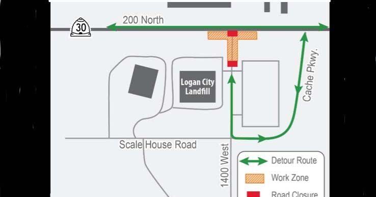 Logan Officials issue traffic advisory for 1400 West intersection ...