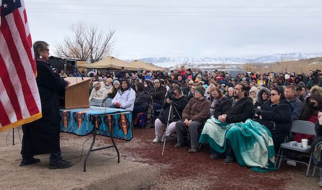 Hundreds gather to commemorate lives lost in 1863 Bear River massacre ...
