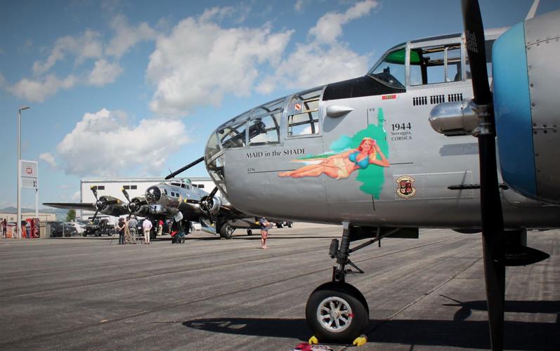 Two historic warbirds land at Logan-Cache Airport | Local News ...