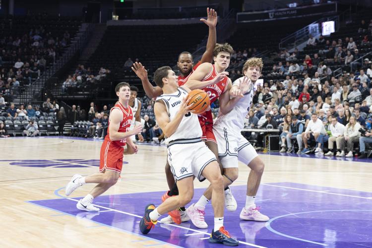 GALLERY: Utah State 83, Illinois State 78 men's basketball | Multimedia ...