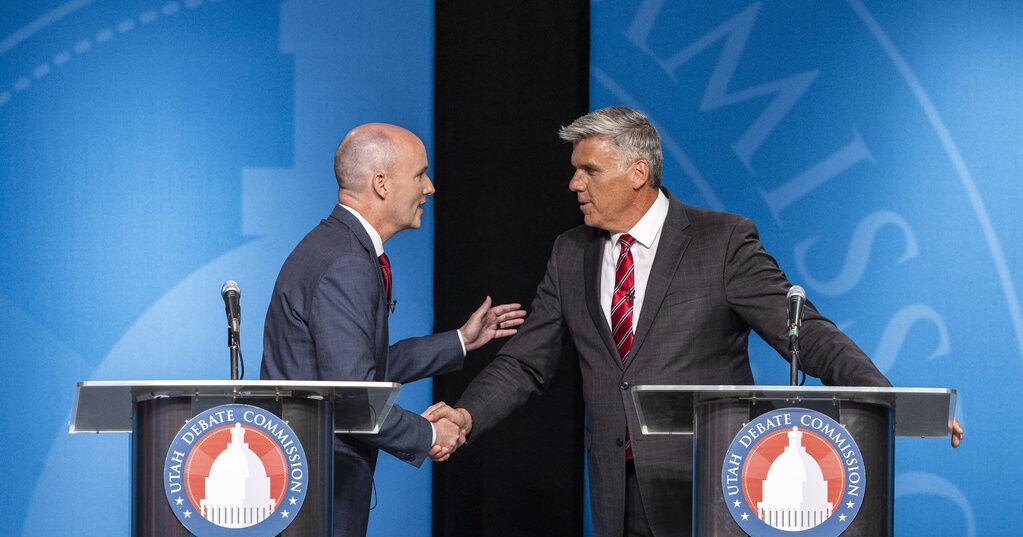 Utah Democrats pan gubernatorial debate performance of Cox, Lyman ...