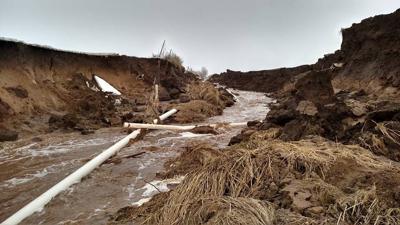 Lewiston surface drain failure creates flooding (with video) | Local ...