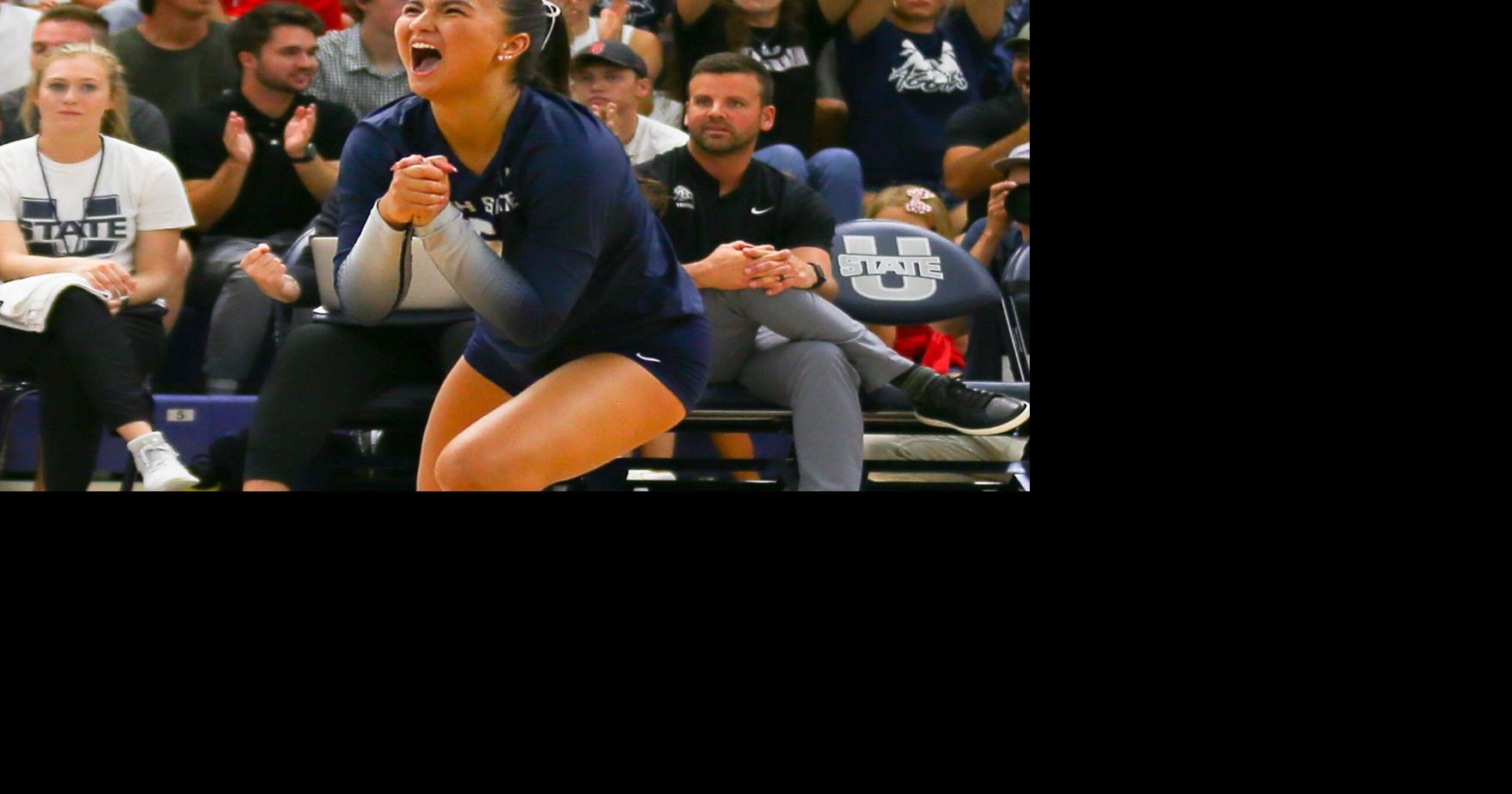 PHOTO GALLERY: USU 3, University of Utah 0 in women’s volleyball ...
