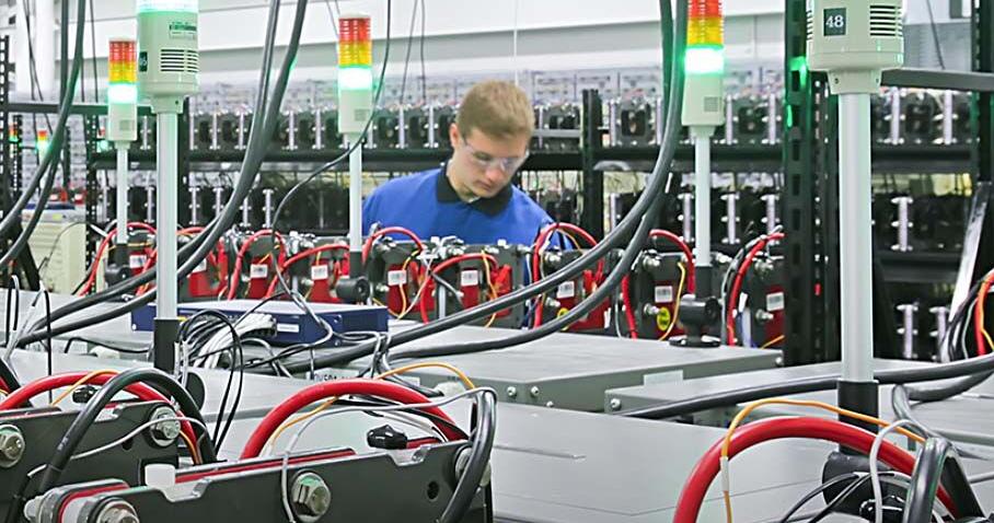 Officials of Logan power utility announce completion of battery energy ...