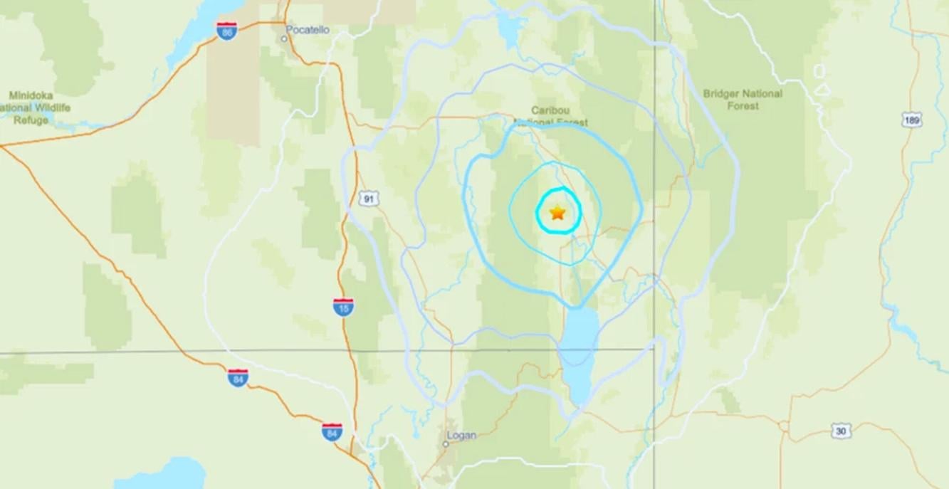 3.8 magnitude earthquake near Idaho border rattles Bear Lake region ...