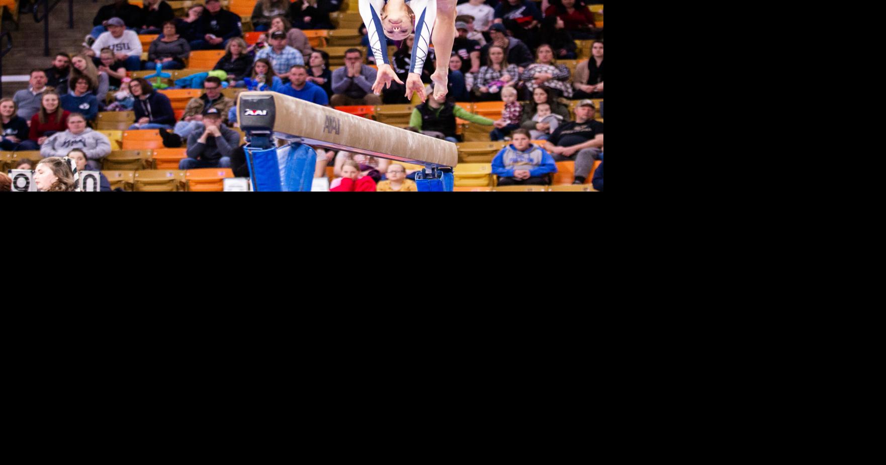 Utah State gymnastics records 193.950 in home loss to No. 6 BYU ...