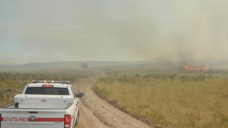 Lightning sparks multiple fires in Box Elder County and near Preston ...