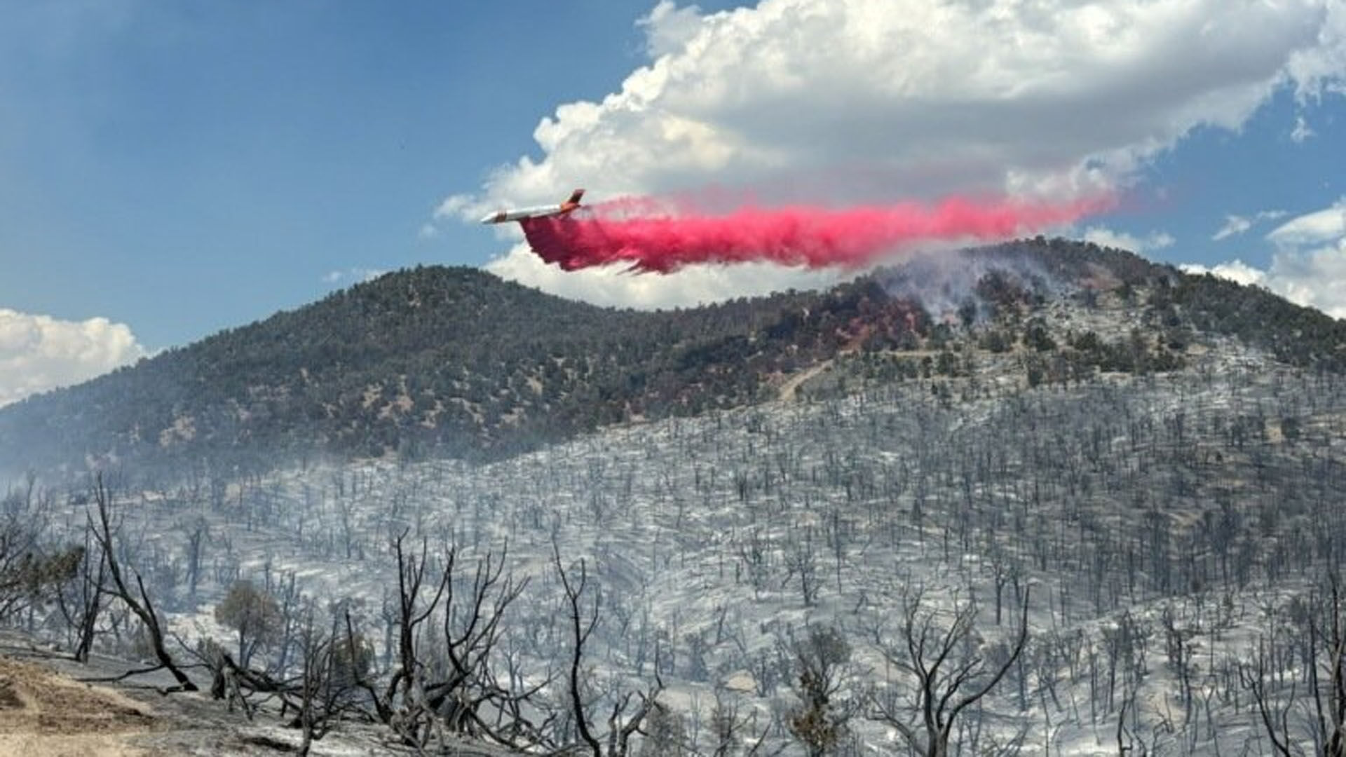 Lightning-caused wildfire threatens structures in Box Elder County ...