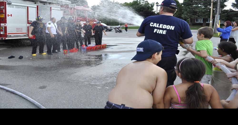 Caledon Fire Chief opens chequebook for ALS, takes challenge