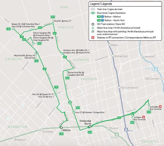 Next stop, nowhere: Caledon is losing 2 GO Transit bus routes