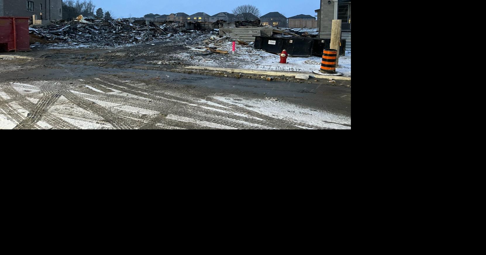 2 vacant homes destroyed, 2 others damaged in Caledon fire