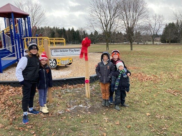 Caledon school names play area after 6-year-old who died