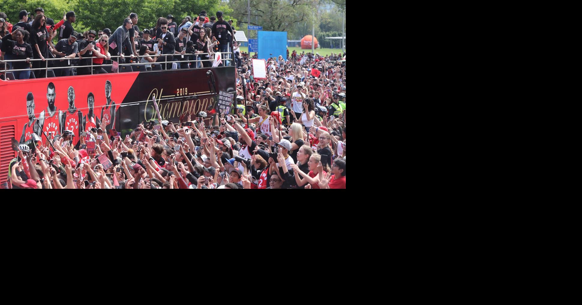 That’s a wrap: Caledon company dressed Raptors’ championship parade bus