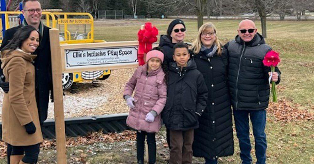 Caledon school names play area after 6-year-old who died