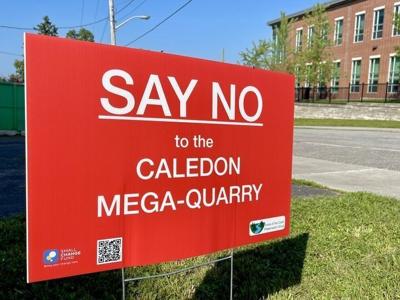 Caledon group celebrates decision against aggregate company