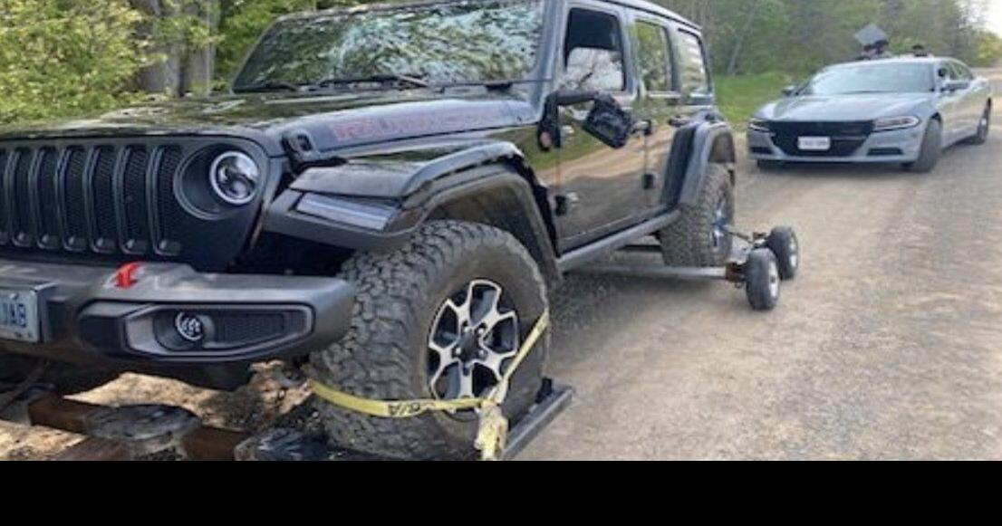 Police say Brampton driver flipped Jeep in Caledon field while doing ...