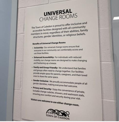 Universal change rooms ‘new standard’ at Caledon rec centre