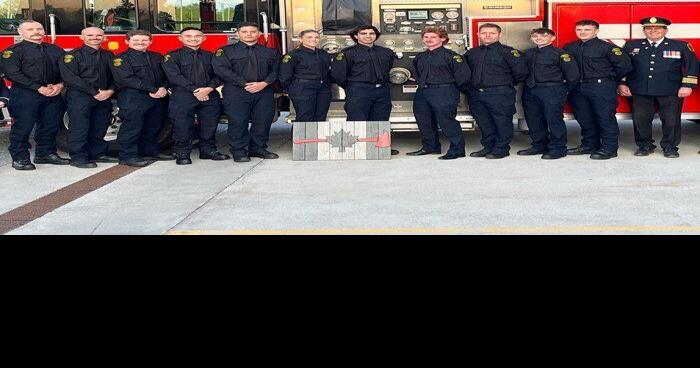 Caledon Fire welcomes new volunteer firefighter recruits