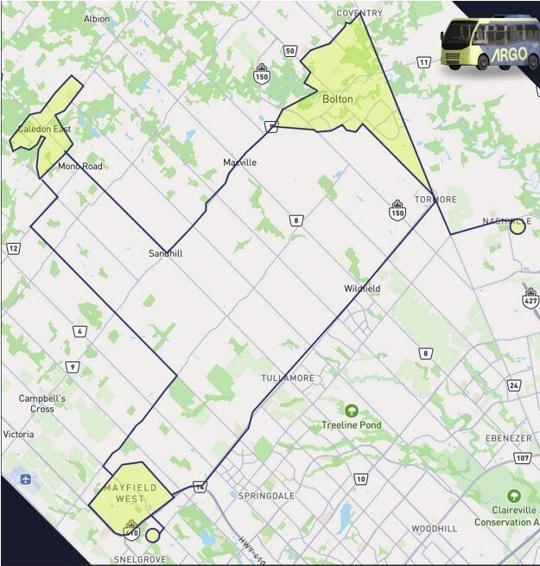 Caledon moves to swap 3 bus routes with on-demand minibuses