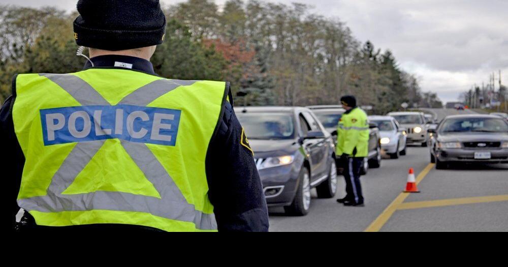 Caledon OPP charge 3 drivers in summer RIDE spot checks