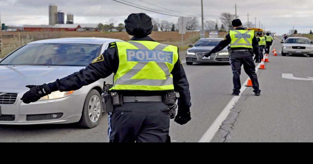 Caledon police find loaded handgun in car fleeing RIDE