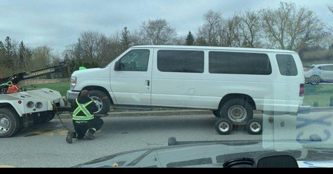 Driver of van ‘overloaded’ with 15 passengers stopped 3 times
