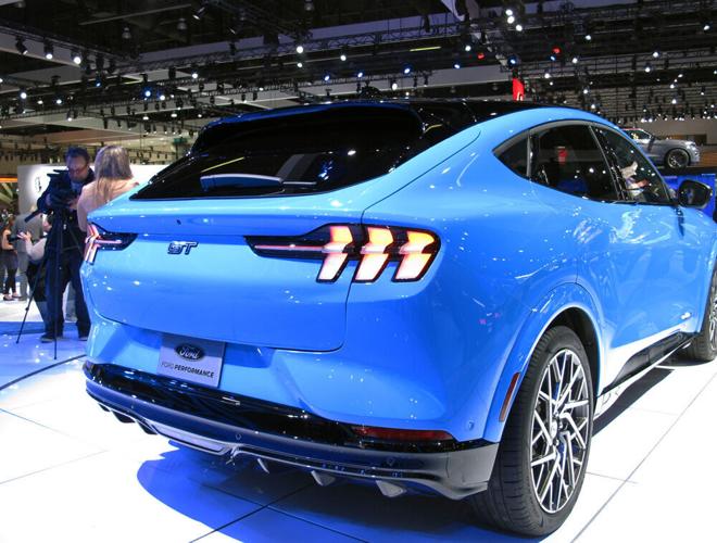 Ford Mustang Mach-E EV SUV at LA