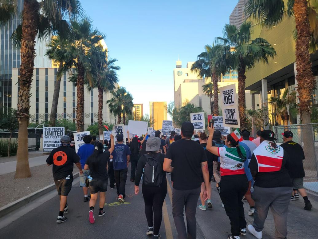 Phoenix joins LA protests calling for an end to ICE raids | Arizona ...