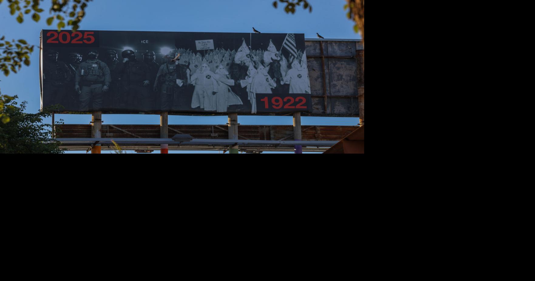 Phoenix billboard links ICE, KKK amid increasing enforcement | Arizona ...