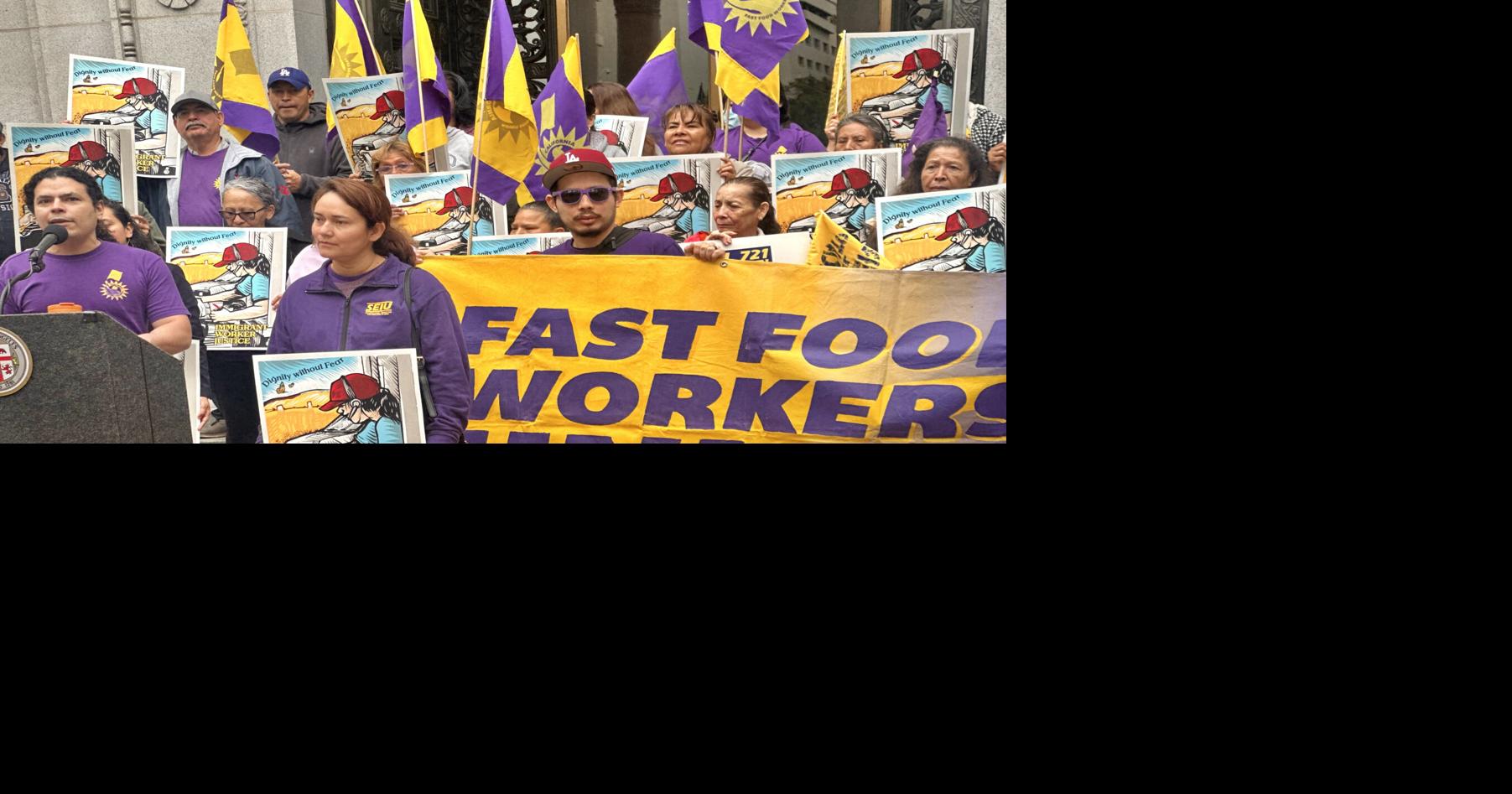 Activists ask L.A. to protect fast food workers, regardless of ...
